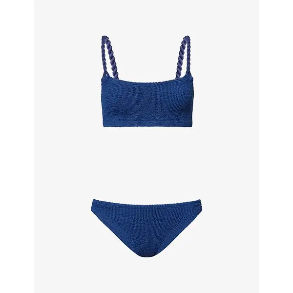 Hunza G Phoebe Bikini Set - Navy