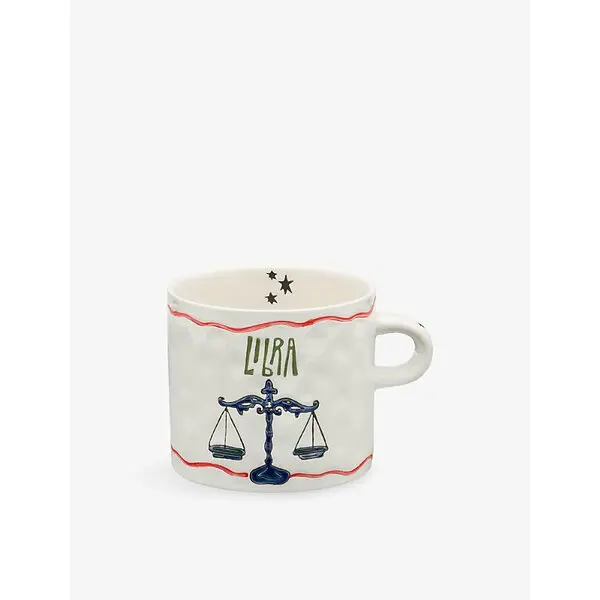 ANNA + NINA Zodiac Stoneware Mug 500ml - Libra