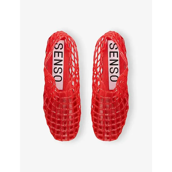 Senso Jellie Jelly Ballet Flats - Red