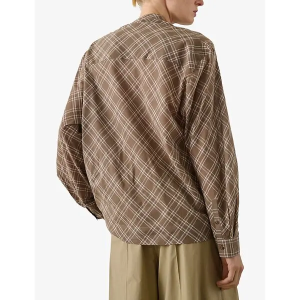 Soeur Irving Draped Asymmetric Shirt