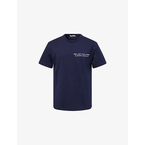 Givenchy Crewneck Text-logo Cotton T-shirt