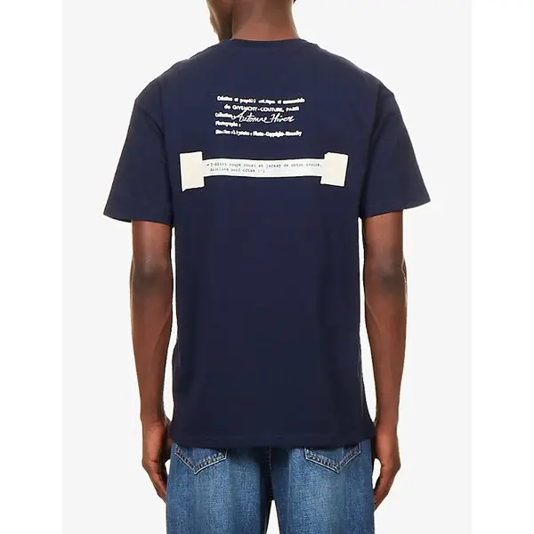 Givenchy Crewneck Text-logo Cotton T-shirt