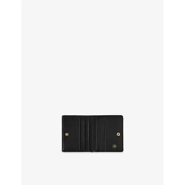 Mulberry Roxanne Square Leather Wallet - Black