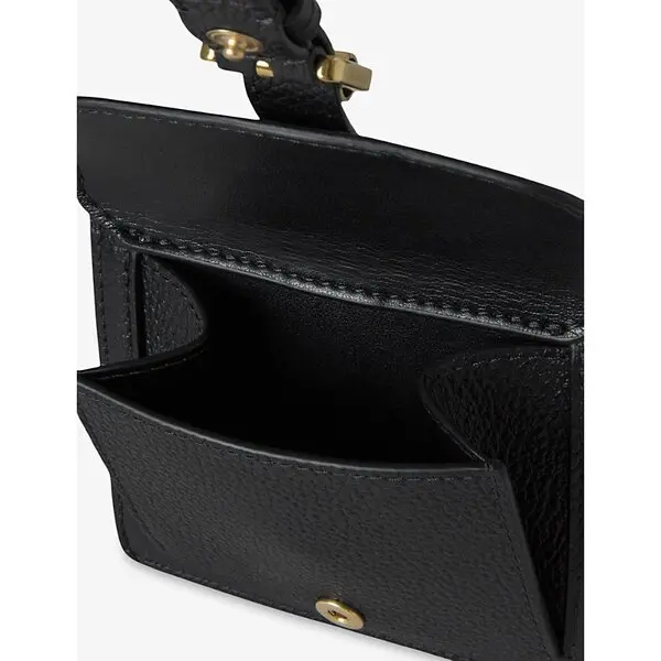 Mulberry Roxanne Square Leather Wallet - Black