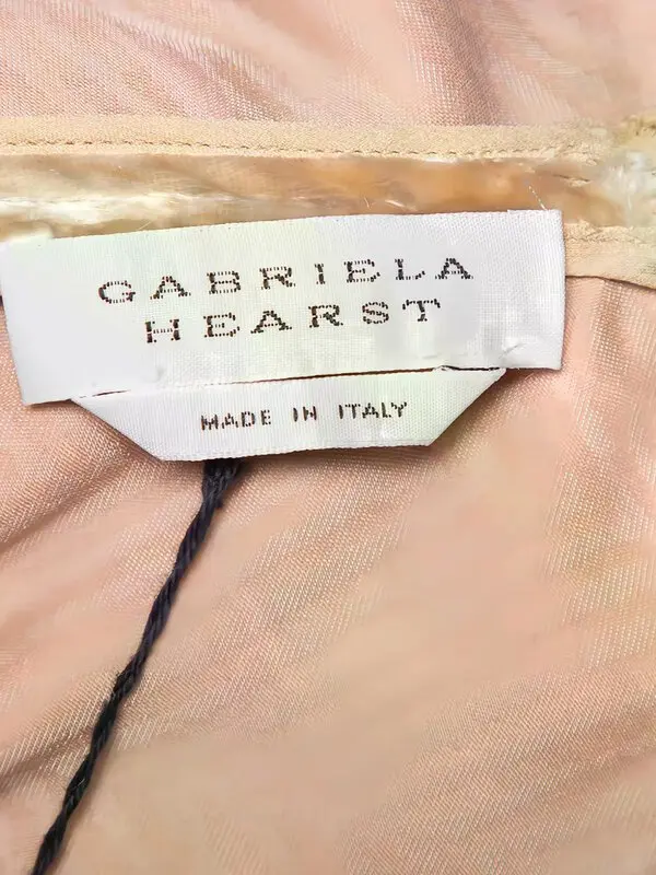 Gabriela Hearst Velvet Herringbone Jumpsuit - Neutrals