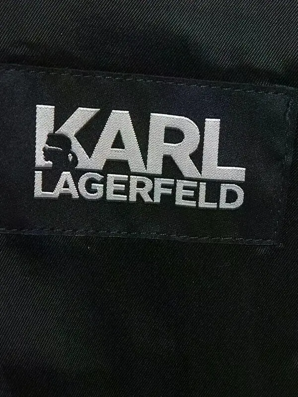 Karl Lagerfeld Satin-collar Blazer