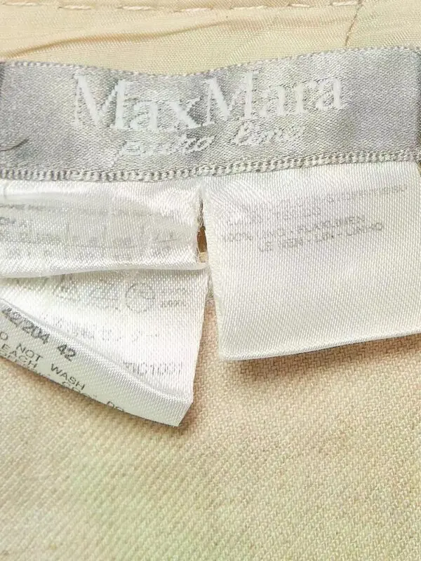 Max Mara Linen Midi Skirt
