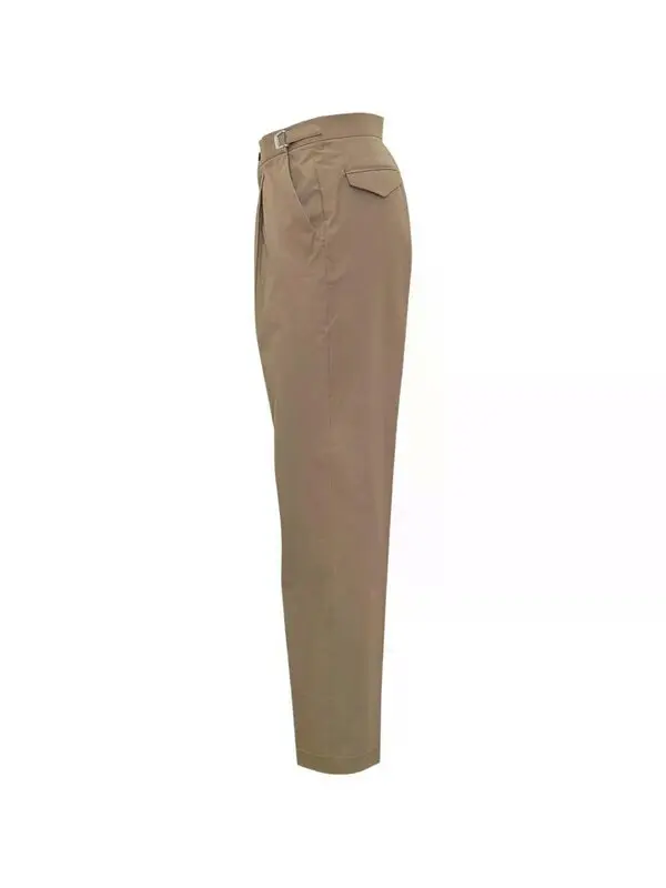 CELLAR DOOR Leo T Pleated-front Trousers