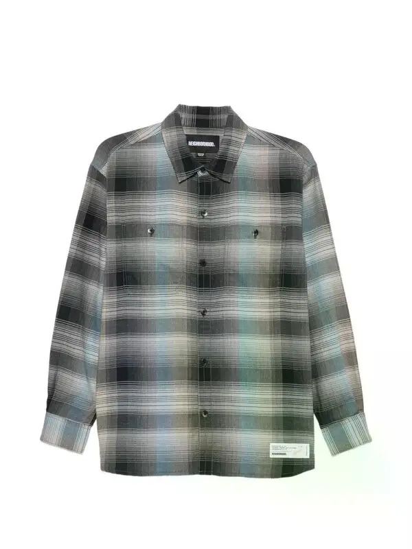 NEIGHBORHOOD Check-pattern Long-sleeve Shirt
