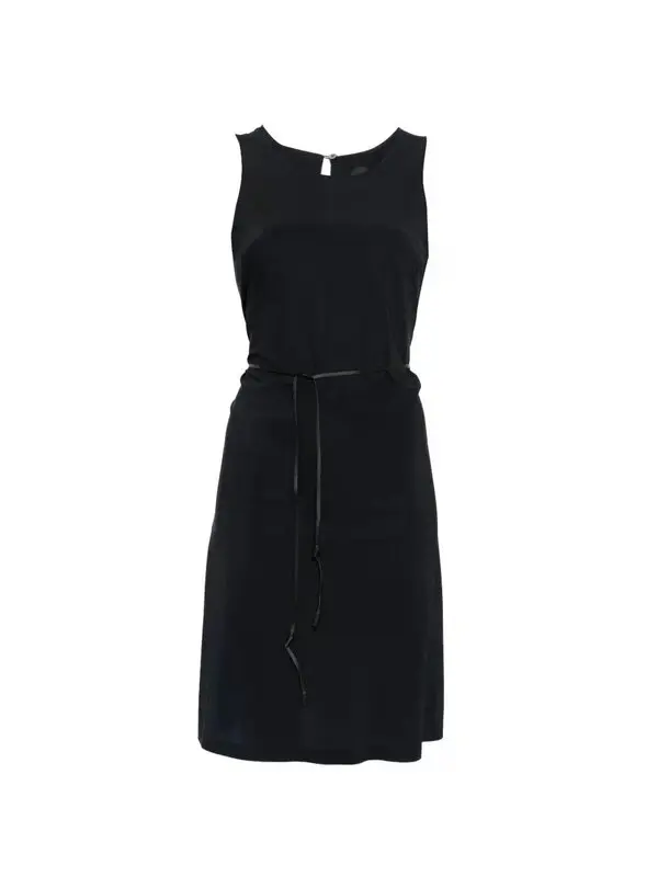 RRD Sleeveless Belted Dress - Blue