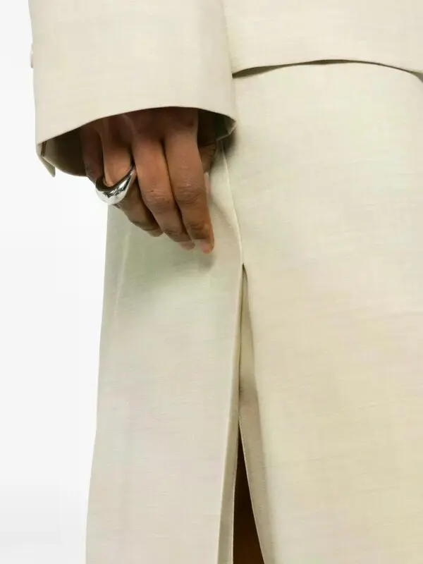 Calvin Klein Side Slit Mini Skirt