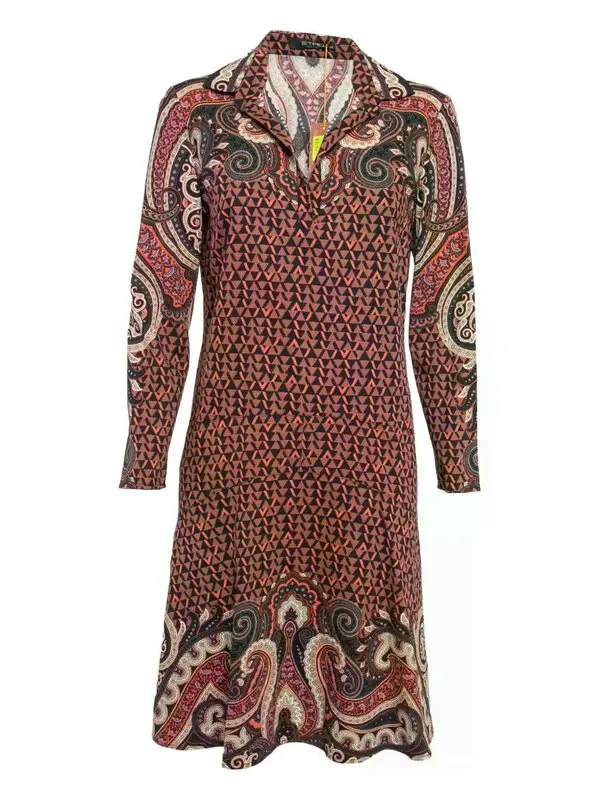 Etro Paisley-print Mini Dress