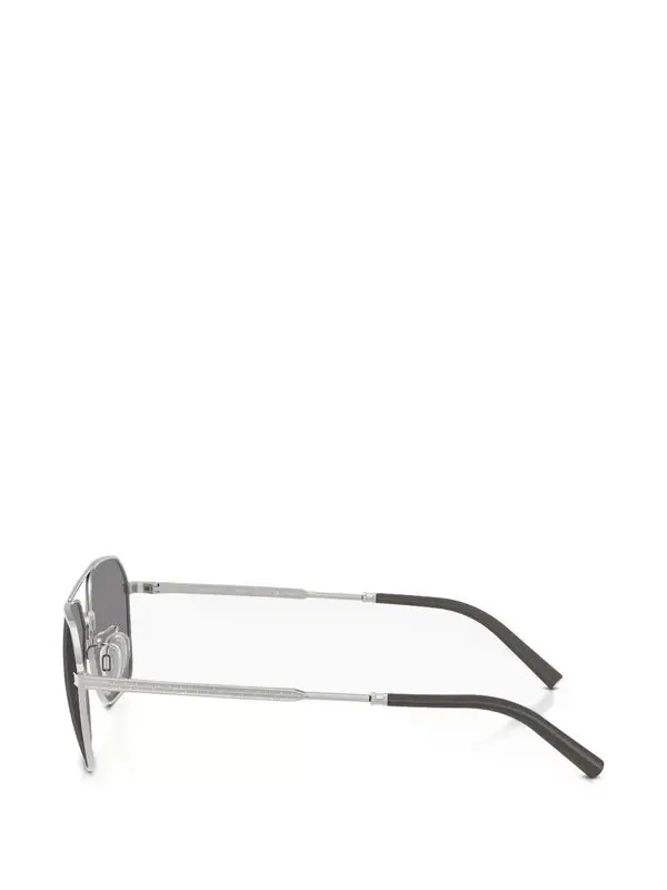 Oliver Spencer R-17 Double-bridge Geometric-frame Sunglasses