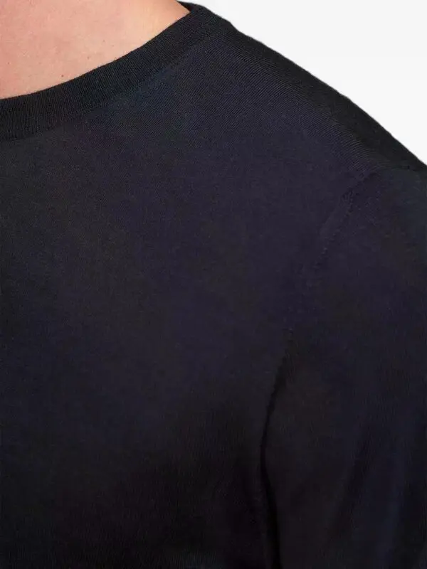 MOORER Orvieto Virgin Wool Sweater - Black