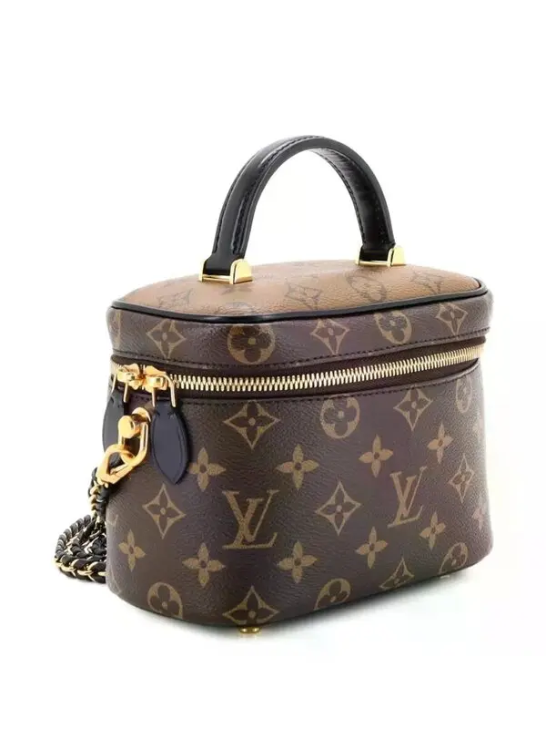 LOUIS VUITTON Reverse Monogram Canvas Pm Satchel