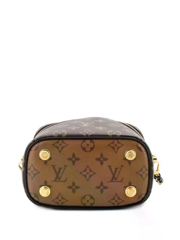 LOUIS VUITTON Reverse Monogram Canvas Pm Satchel