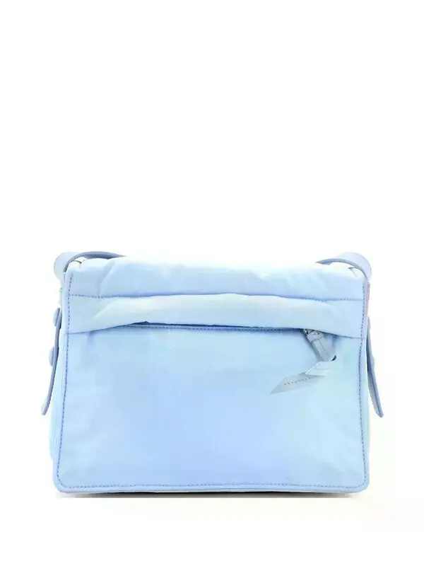 Prada Re-nylon Padded Flap Shoulder Bag - Blue