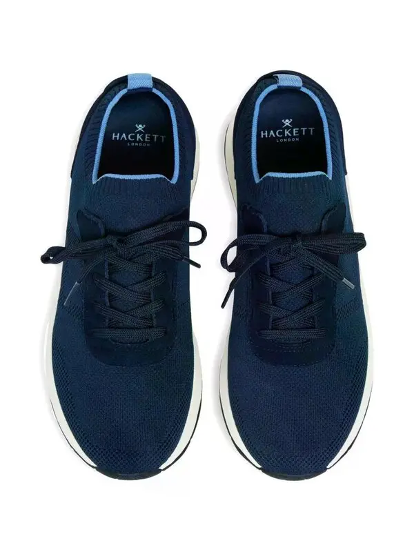 HACKETT  H-runner Knit Construction Sneakers