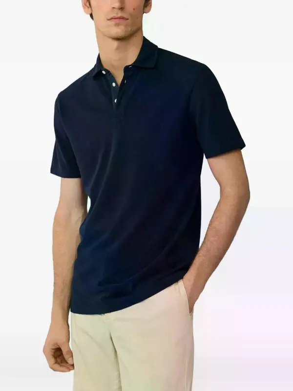 HACKETT  Piqué-knit Polo Shirt