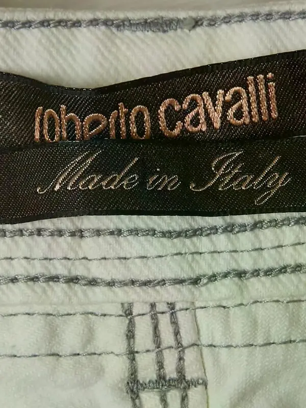 Roberto Cavalli Pocketed Jeans