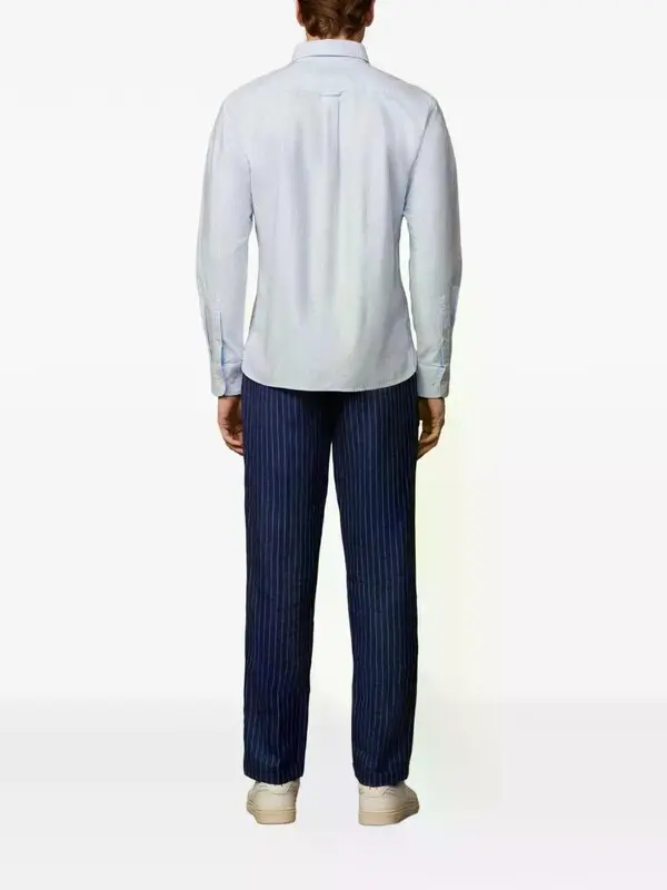 HACKETT  Ticking-stripe Cotton Shirt