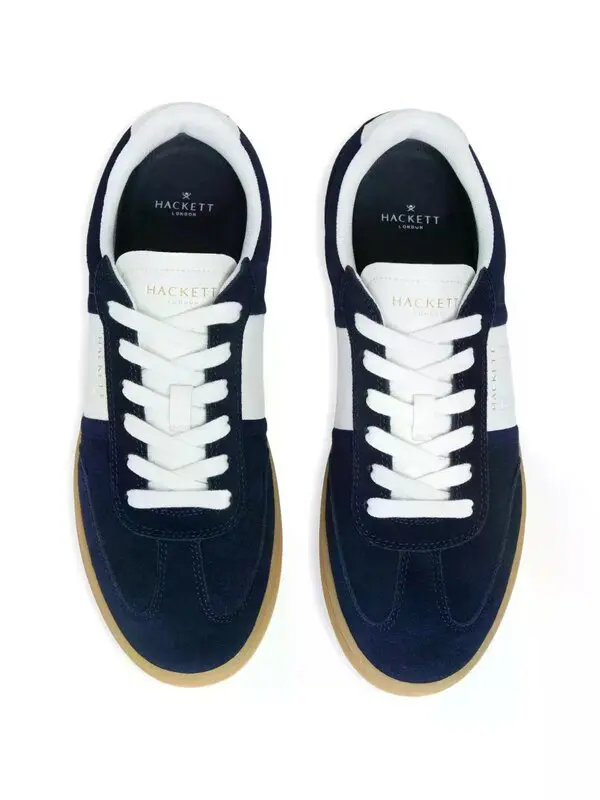 HACKETT  Harper Suede Sneakers - Blue