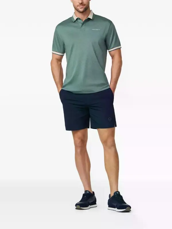 HACKETT LONDON Hs Club Tipped-trim Polo Shirt