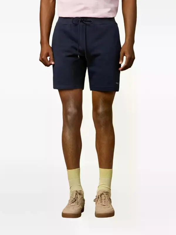 HACKETT  Logo Patch Drawstring Shorts
