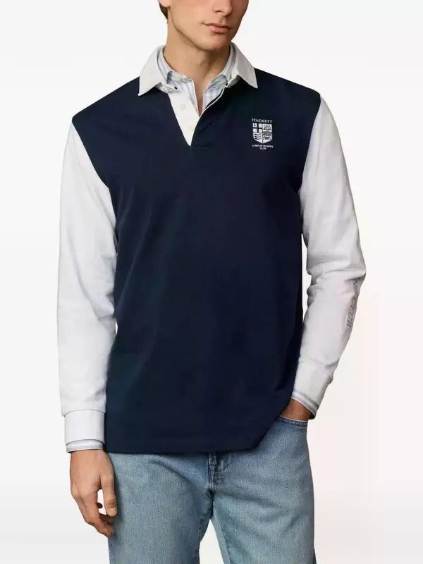 HACKETT LONDON Long-sleeve Polo Shirt