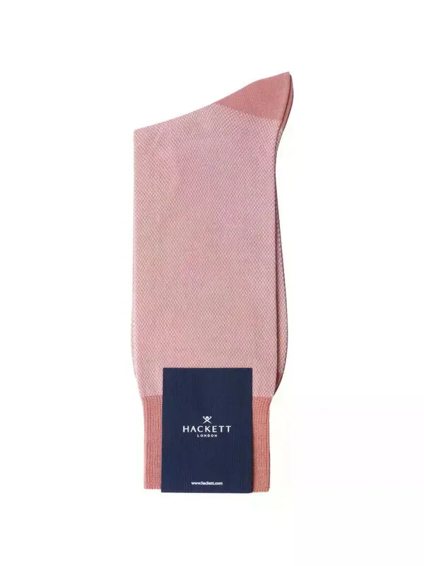 HACKETT  Jacquard Knit Birdseye Pattern Socks
