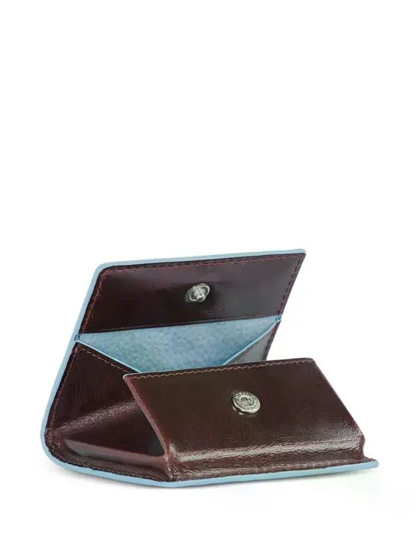PIQUADRO Square Leather Wallet - Brown
