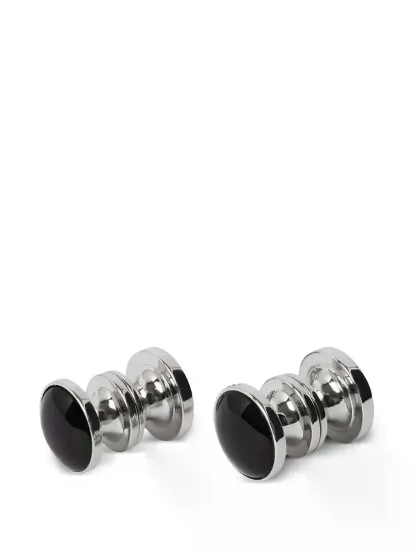 HACKETT LONDON Bachelor Stud Cufflinks - Silver