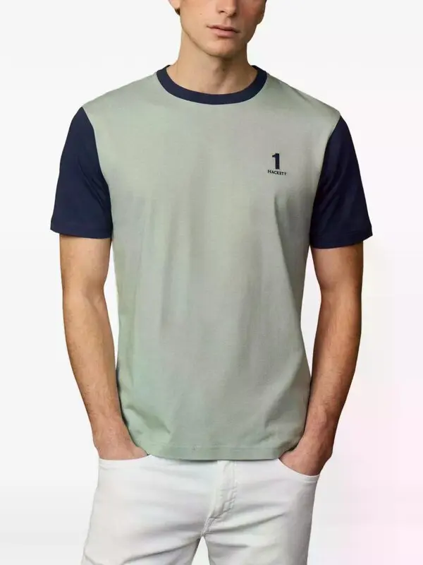HACKETT  Colour-block Print T-shirt