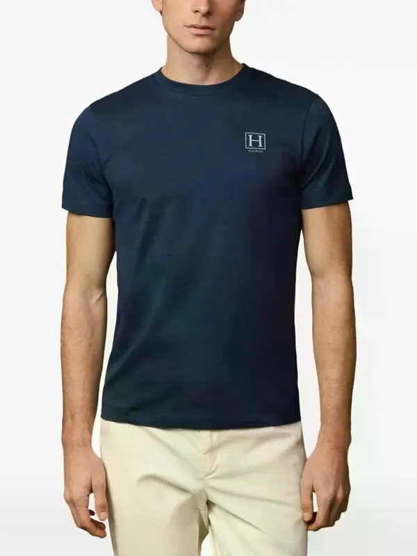 HACKETT LONDON Logo-print Short-sleeve T-shirt
