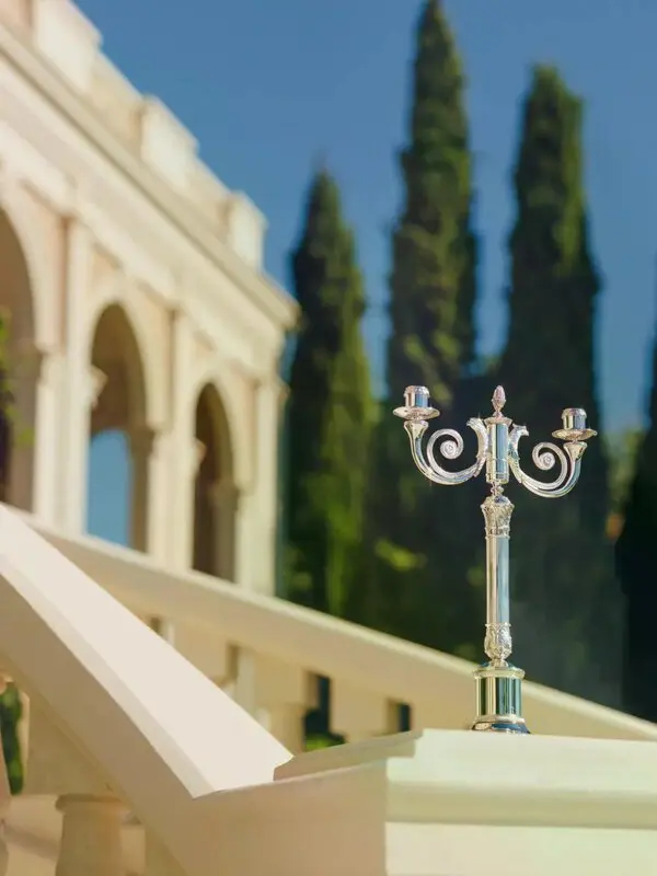 Christofle Malmaison -plated Candelabra