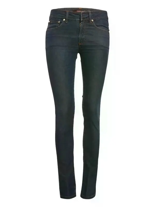 Roberto Cavalli Pre-owned Button-fastening Jeans - Blue