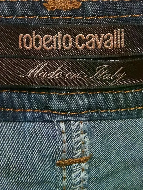 Roberto Cavalli Button-fastening Jeans