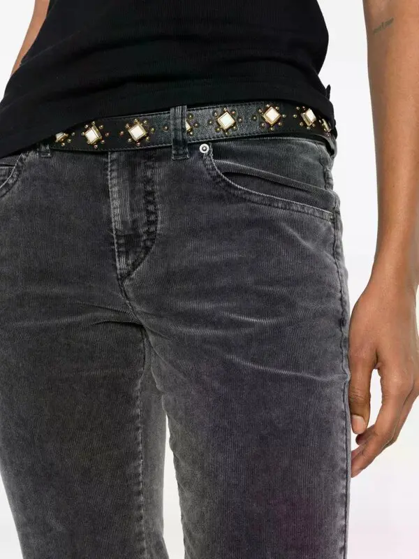 MARANT ETOILE Kelly Corduroy Flared Trousers