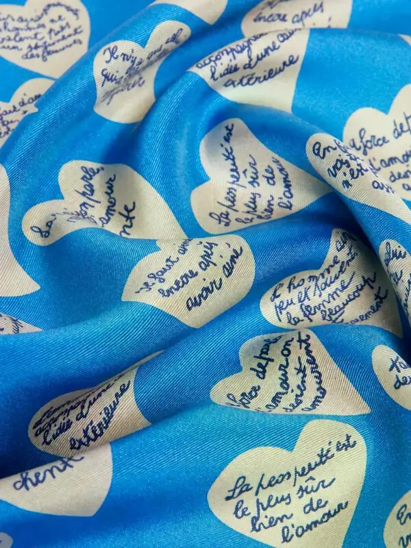 Max Mara Printed Silk Scarf