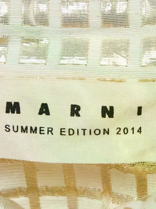 Marni Metallic Grid Tunic