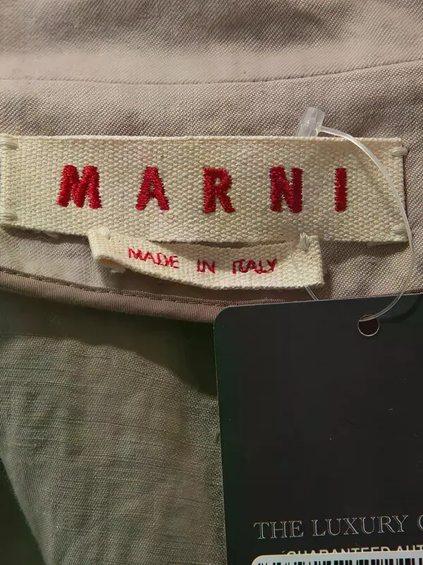 Marni Linen Short-sleeve Top