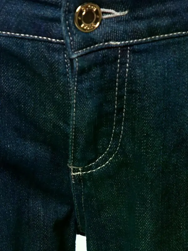 Gucci Tapered Stretch Cotton Denim Trousers