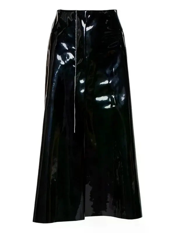 Marni Patent-finish Midi Skirt