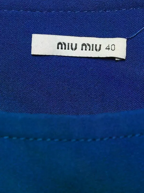 Miu Miu Panelled Mini Skirt