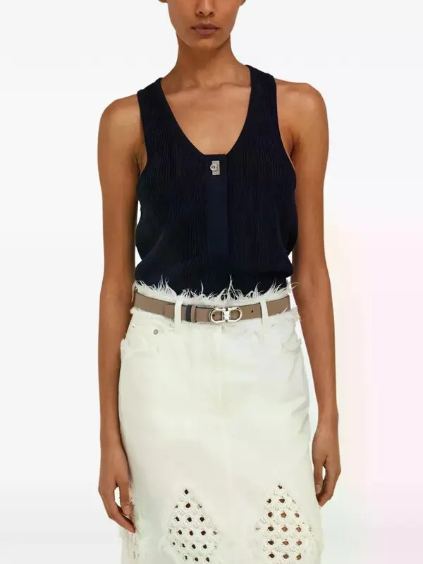 FERRAGAMO Gancini Reversible And Adjustable Belt