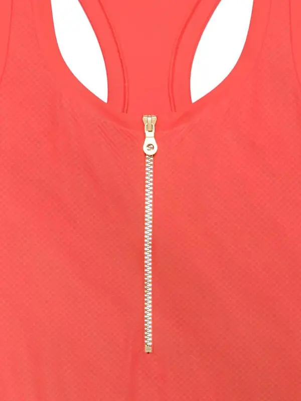 Heidi Klein Zip-up Honeycomb Texture Swimsuit
