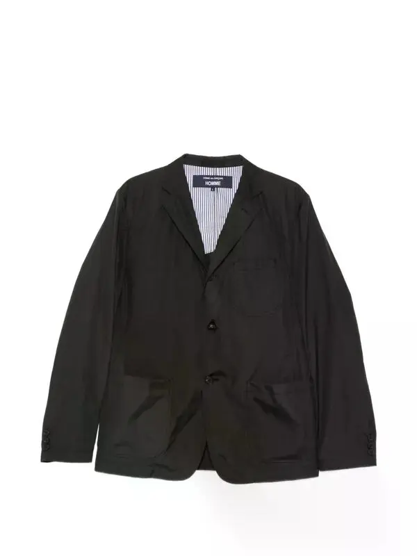 HOMME Notched-lapel Single-breasted Blazer