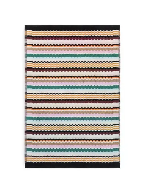 Missoni Aura Chevron-pattern Bath Mat - Neutrals