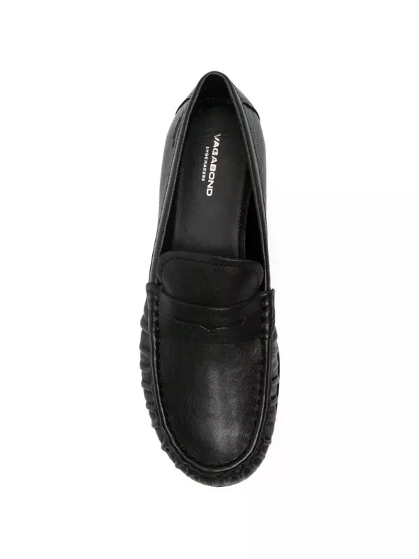 VAGABOND SHOEMAKERS Aleya Ruched Detail Penny Loafers
