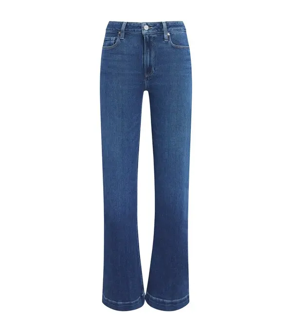 Paige Leenah Flared Jeans - Blue